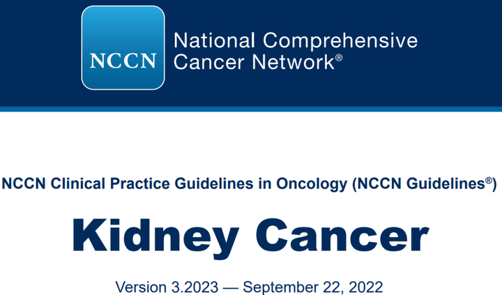 2022《NCCN肾癌临床实践指南》发布，一文总结3方面内容！ - 知乎