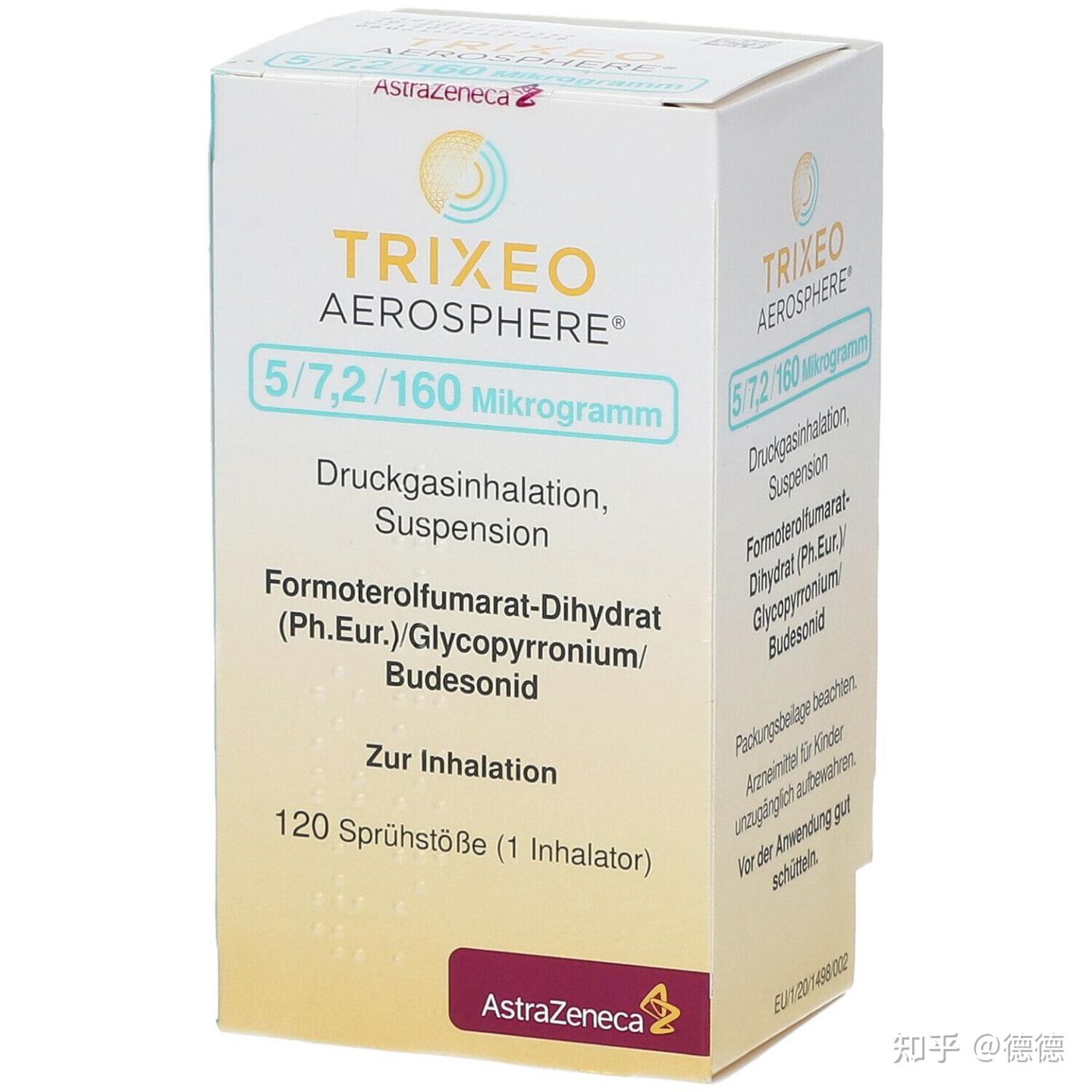 布地格福 Trixeo Aerosphere （布地奈德、格隆溴铵和富马酸福莫特罗）用于治疗慢性阻塞性肺病（COPD） - 知乎