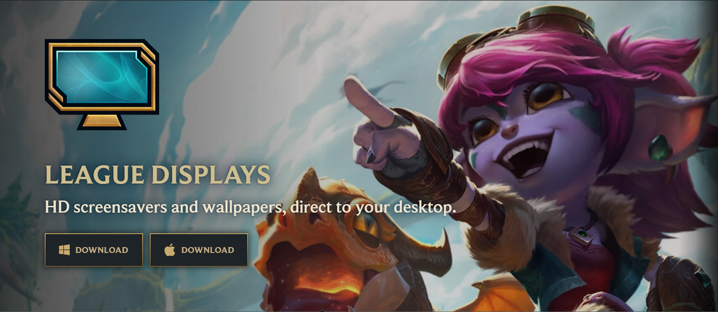 League Display - LOL 官方壁纸、屏保下载 - 知乎