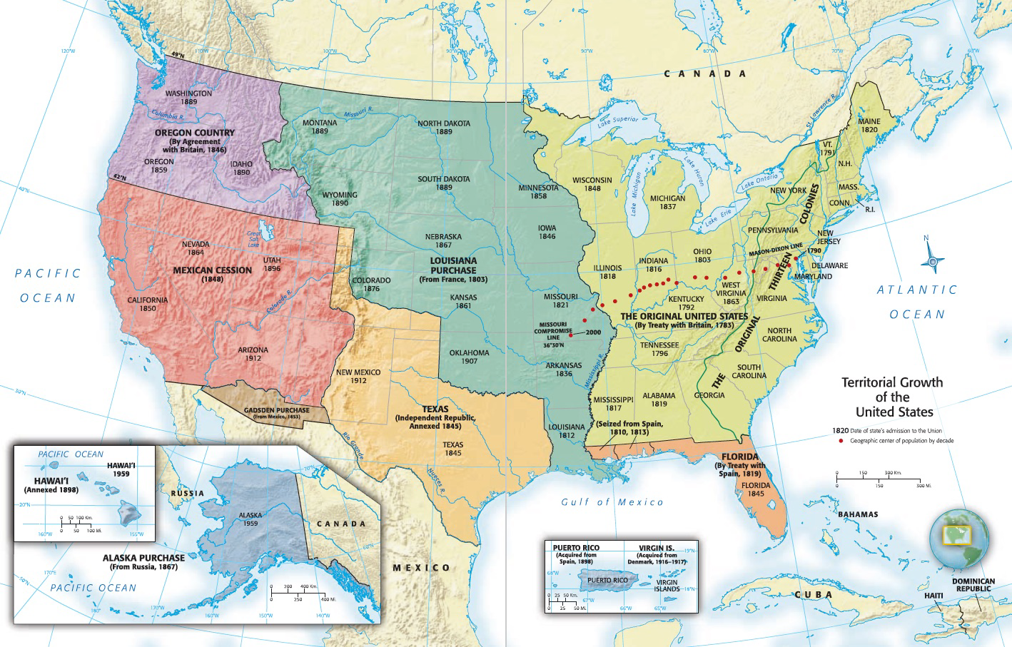 美国的美西、美中、美东地区是如何划分的？ - 知乎