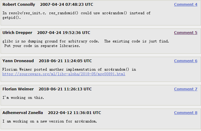 时隔 15 年，Glibc 终于引入了用于 Linux 的 arc4random 函数 - 知乎