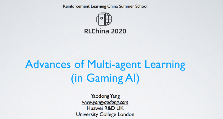 Advances of Multi-agent Learning (2) - 知乎