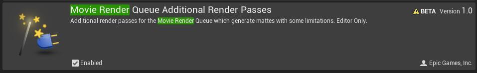 在UE4中使用电影渲染队列 —— Use Movie Render Queue in UE4 - 知乎