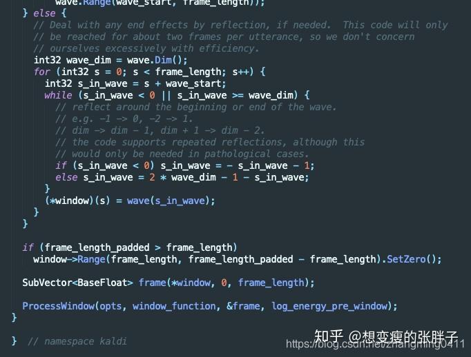 [Kaldi] MFCC特征提取源码分析 - 知乎