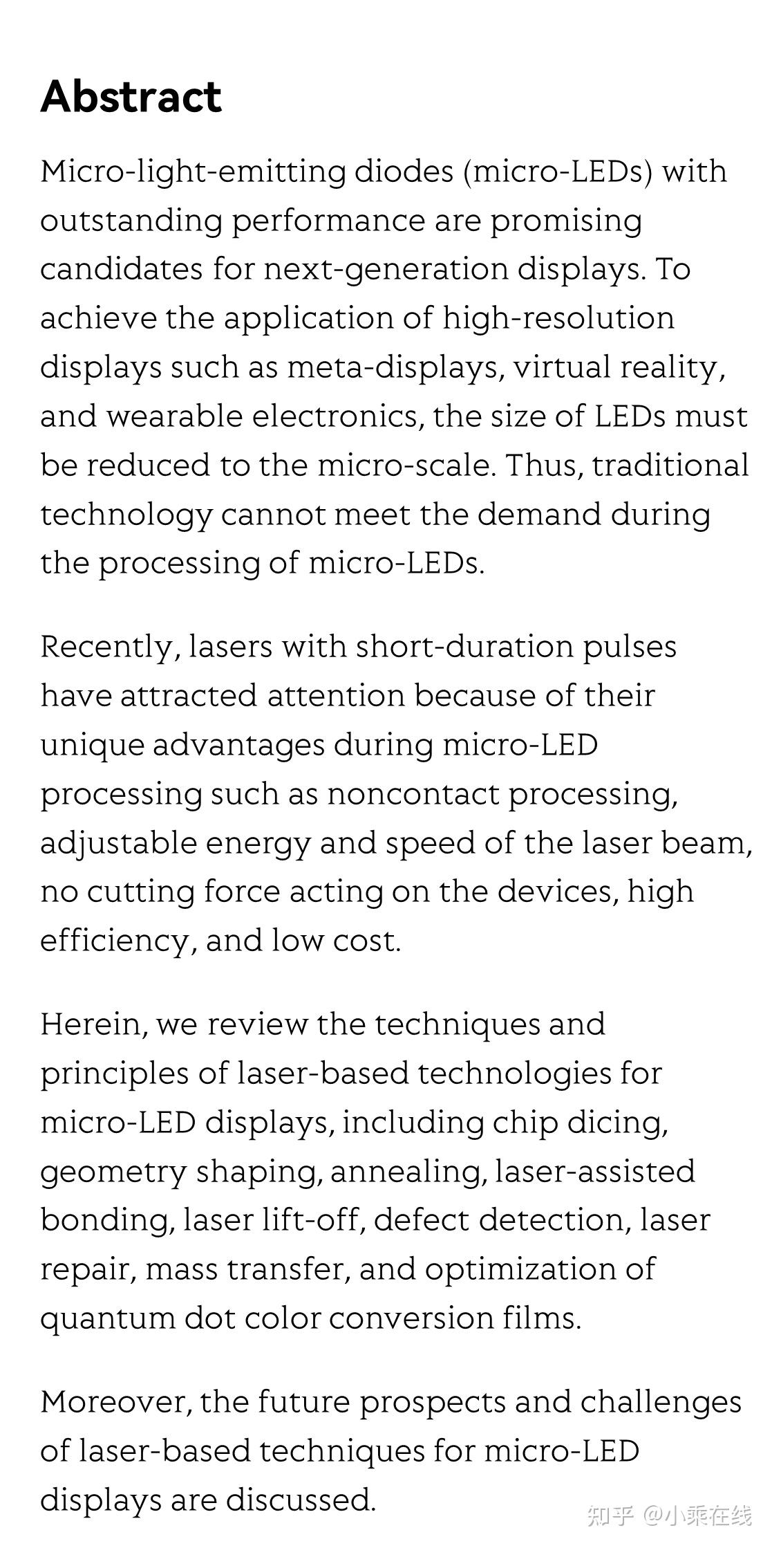 Applications of lasers: A promising route toward low-cost fabrication ...