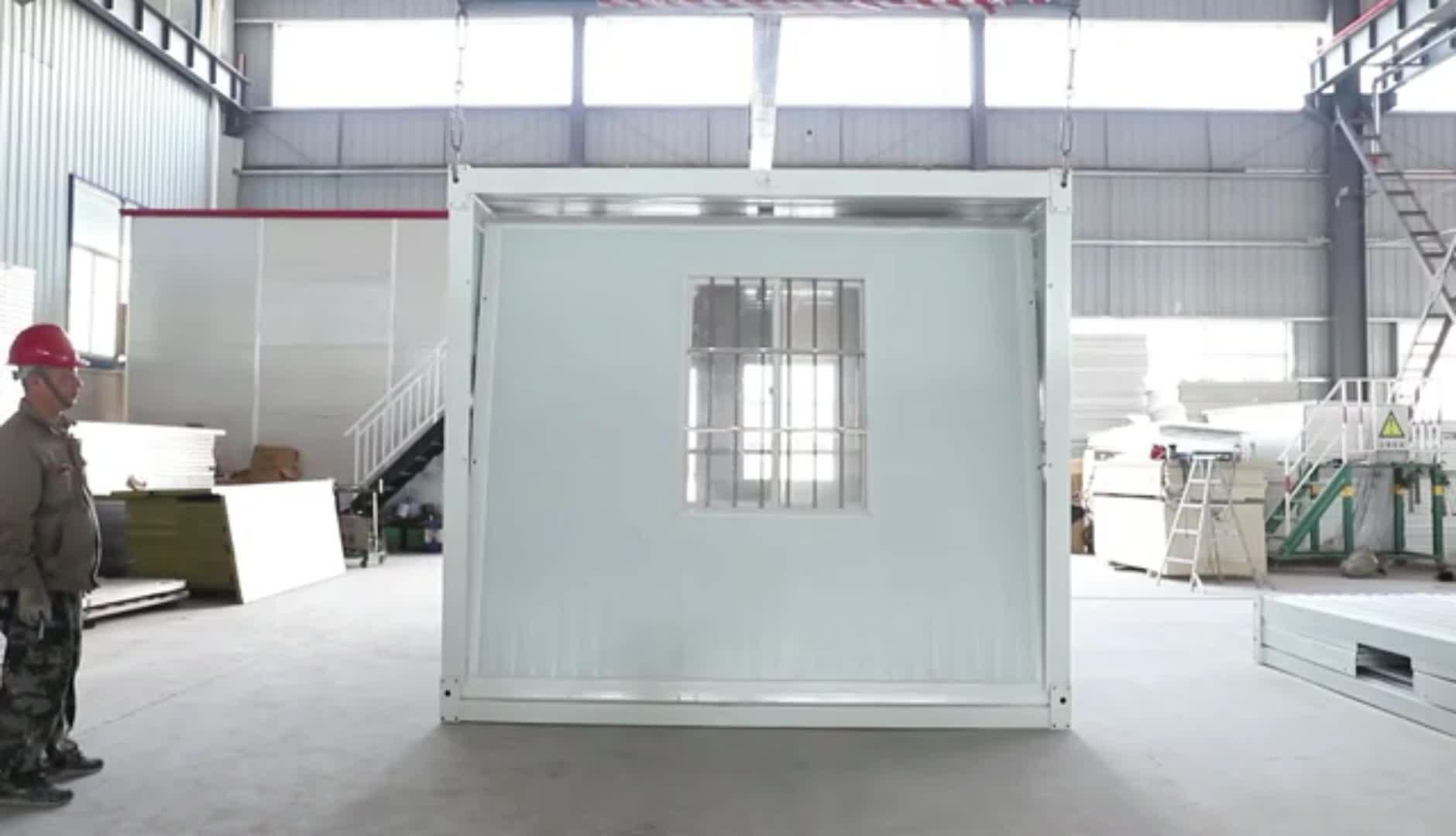 折叠集装箱房应该如何安装 - 知乎