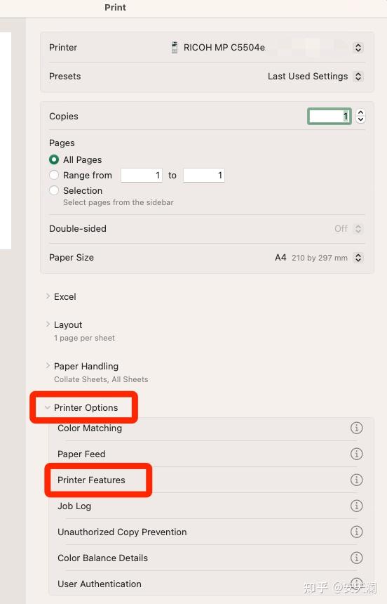 mac怎么设置彩色打印？ - 知乎
