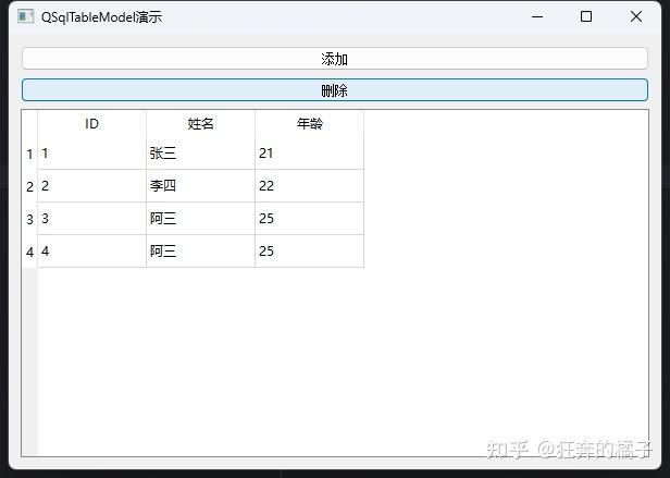 15.3 PyQt5数据库操作-QSqlTableModel - 知乎
