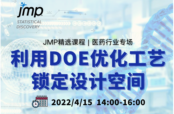JMP精选课程 | 【医药行业专场】利用DOE优化工艺，锁定设计空间 - 知乎