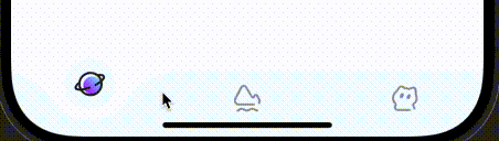 flutter + curved_navigation_bar (底部导航栏) - 知乎
