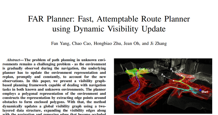 【论文阅读002】FAR Planner: Fast, Attemptable Route Planner using Dynamic ...