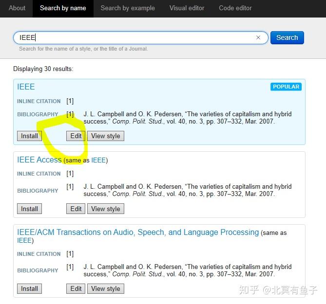 Mendeley 自定义引文格式 - 知乎