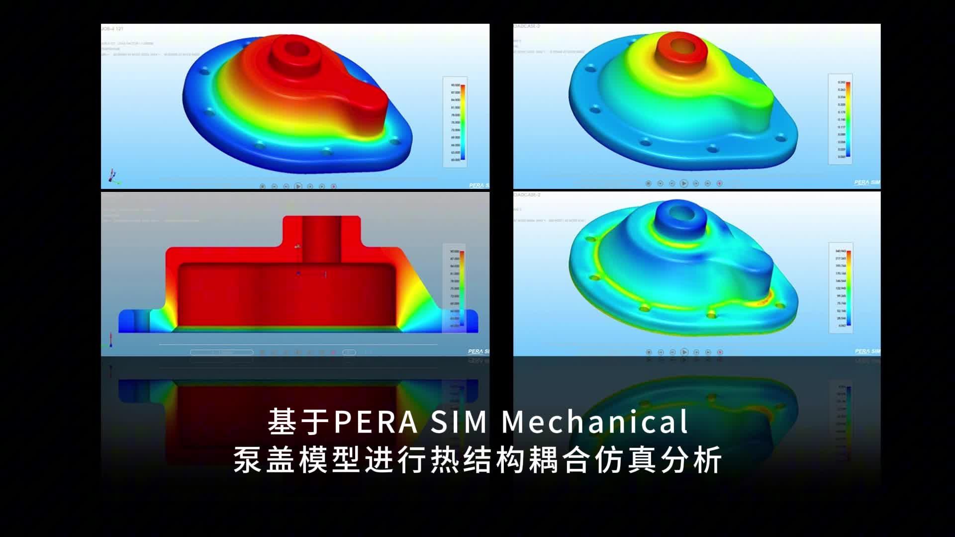 自主CAE|基于PERA SIM的泵盖热结构耦合仿真分析 - 知乎