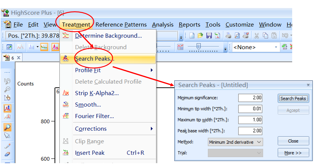 如何使用Highscore 进行XRD物相分析？ - 知乎
