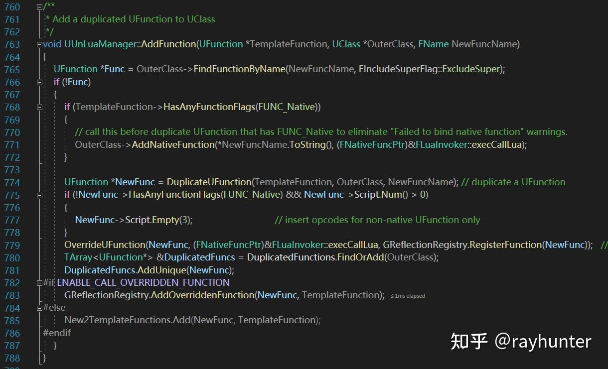 UnLua与UE4的UObject绑定原理深入分析 - 知乎