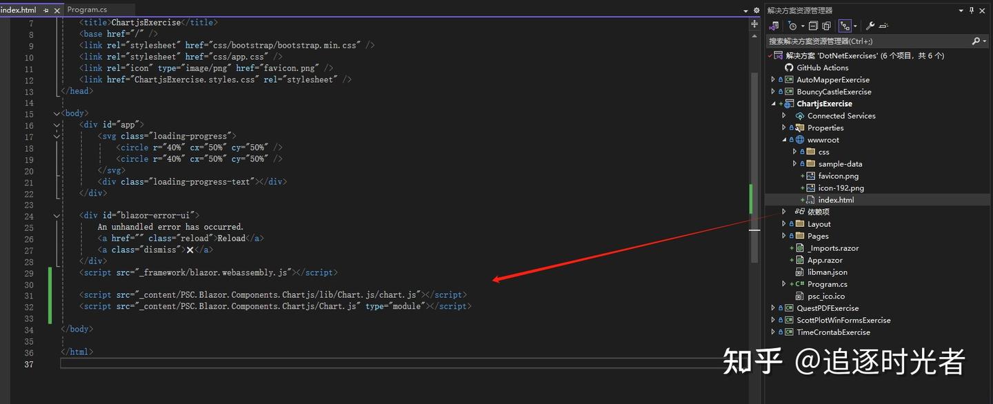 在 Blazor 中使用 Chart.js 快速创建数据可视化图表 - 知乎