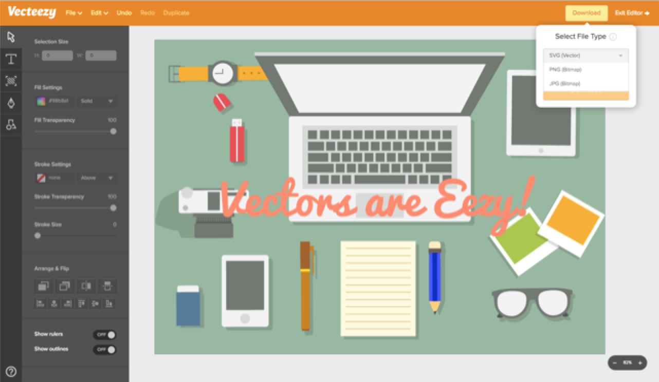 如何用Vecteezy素材库设计平面 - 知乎