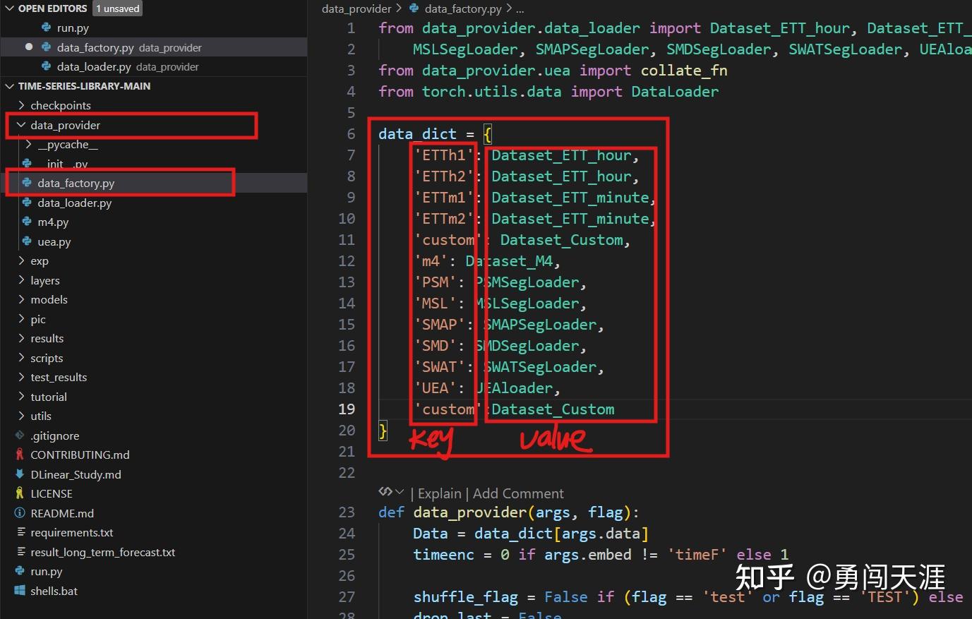 【清华时间序列库】无基础可入：面向对象编程的TSLib主程序run.py解析（一） - 知乎