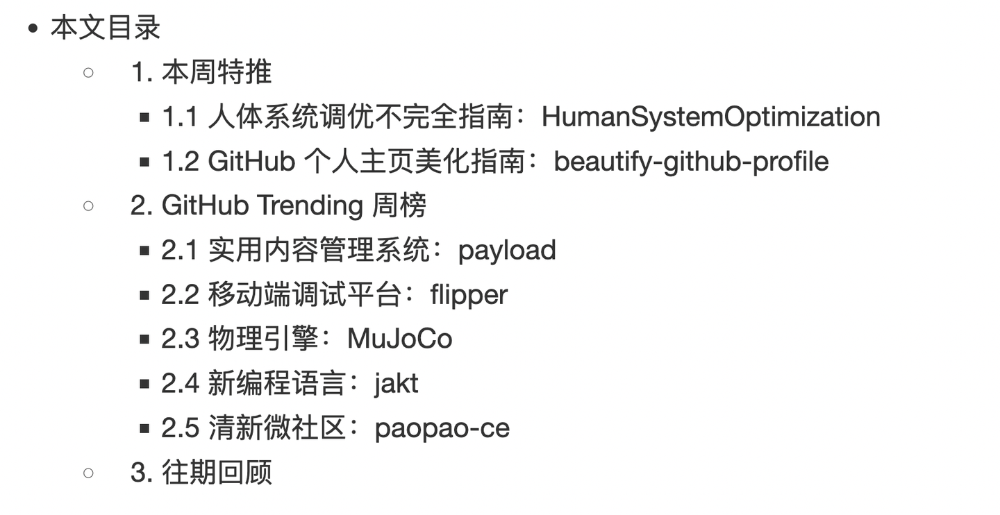 人体调优不完全指南「GitHub 热点速览 v.22.22」 - 知乎