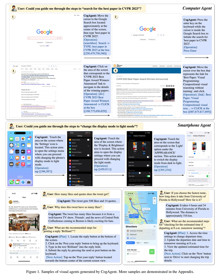 【LLM-agent】CogAgent：用于GUI agent的视觉语言模型 - 知乎