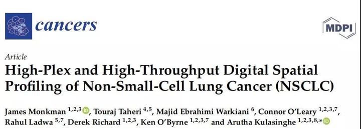 非因解读 | 利用DSP技术绘制非小细胞肺癌(NSCLC)肿瘤微环境图谱 - 知乎