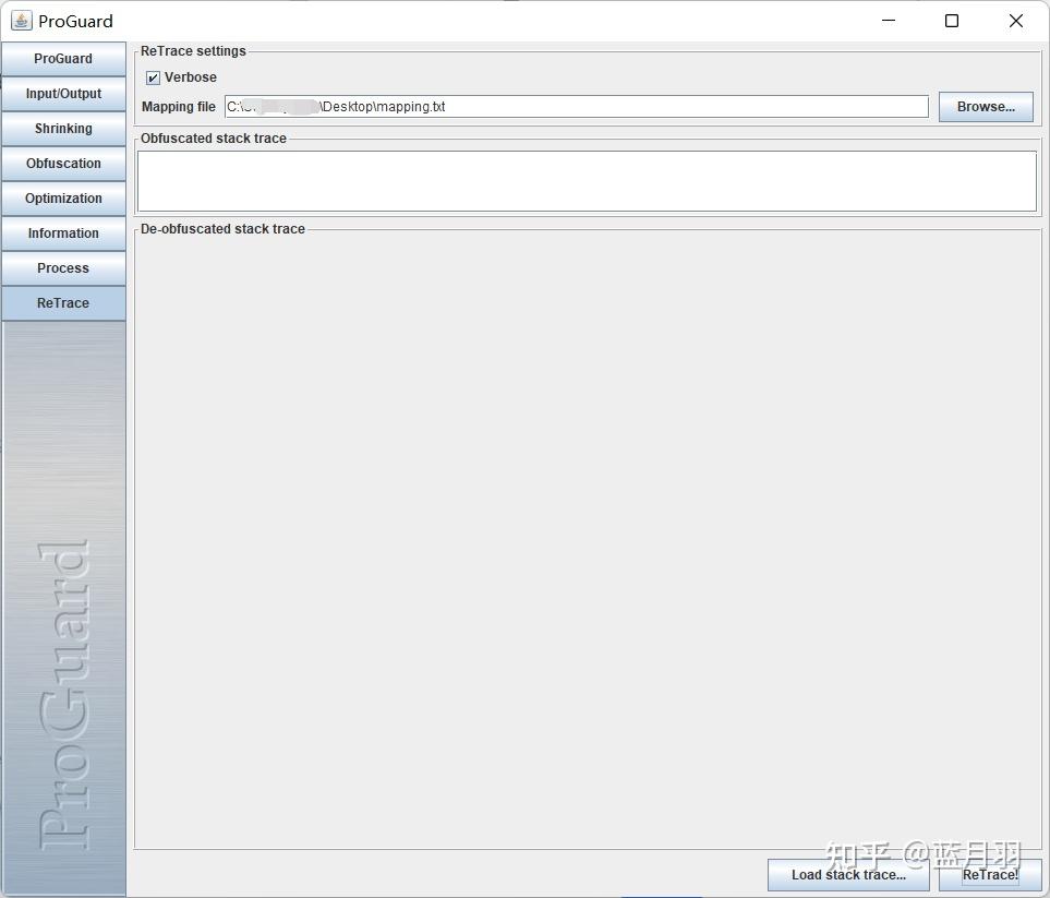 Android 利用 proguardgui.bat 还原混淆代码 - 知乎