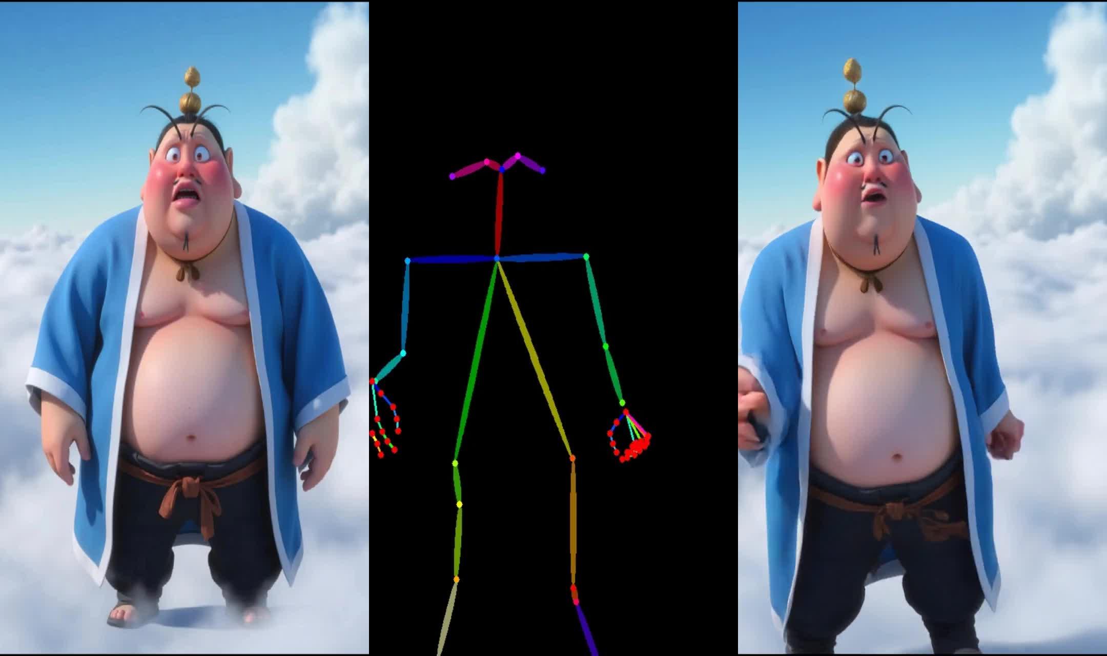 [ComfyUI]UniAnimate-DiT：更强人物和背景一致性wan2.1舞蹈视频！ - 知乎