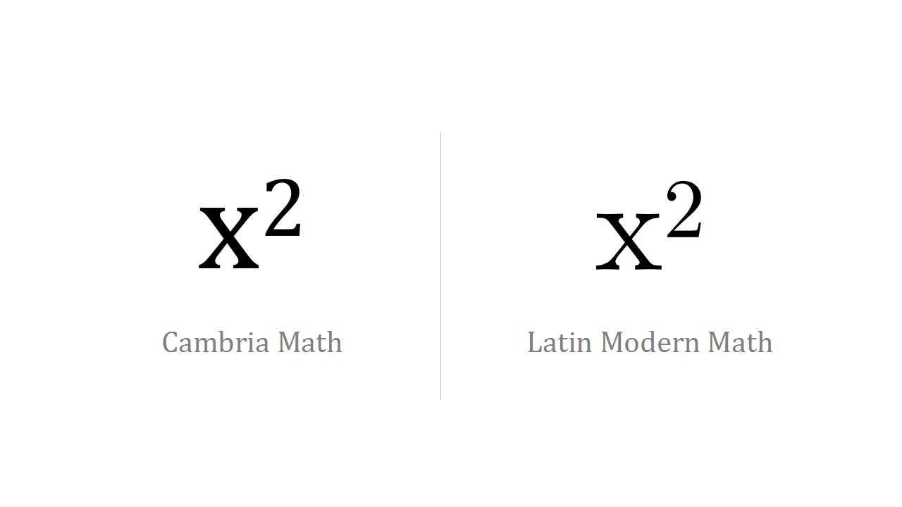 在powerpoint中用Latin modern math字体，上下标中的数字为什么会变成其它符号？ - 知乎