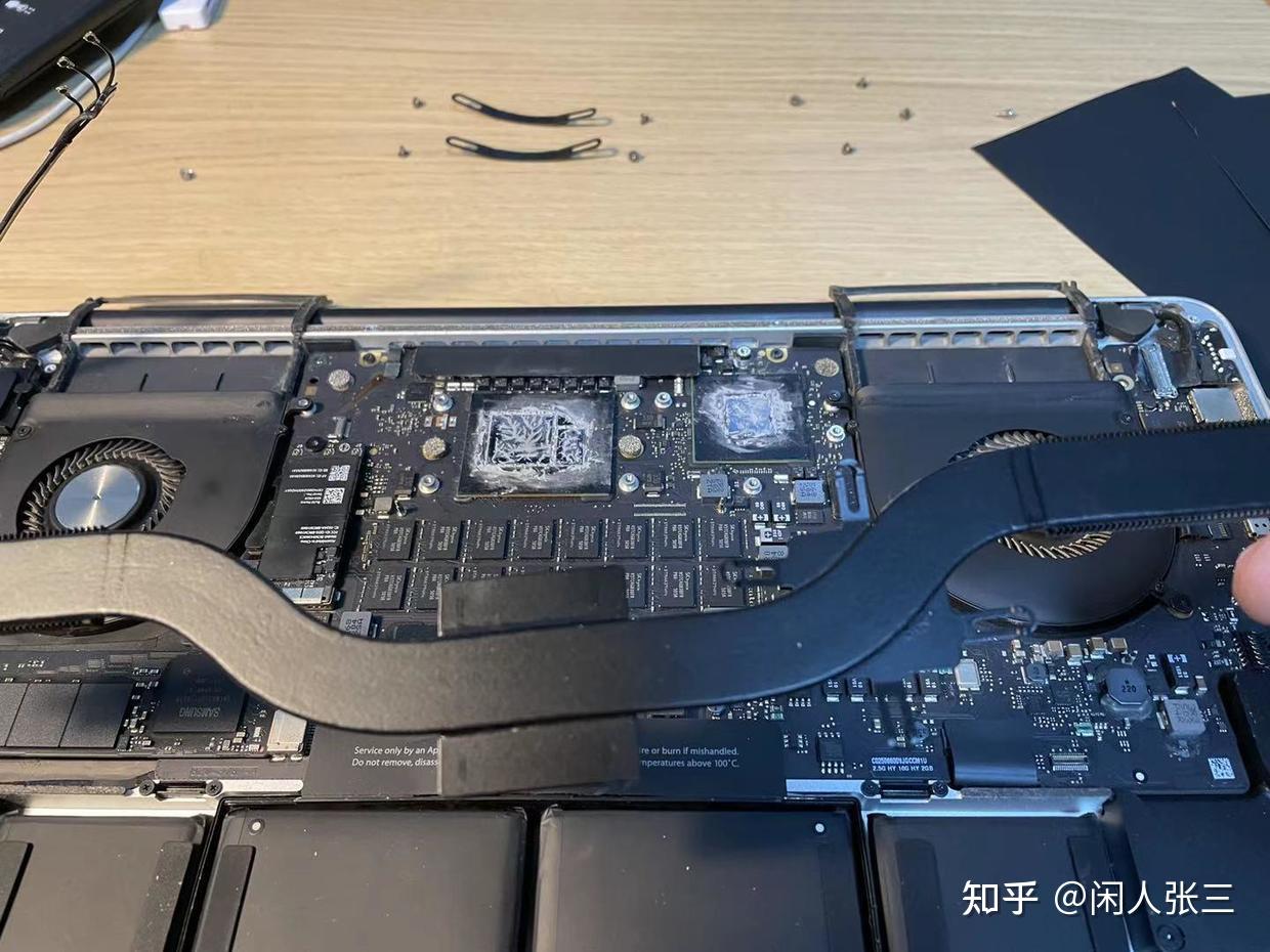 狂降30度!Macbook Pro终极散热改造,液金加D壳导热 - 知乎