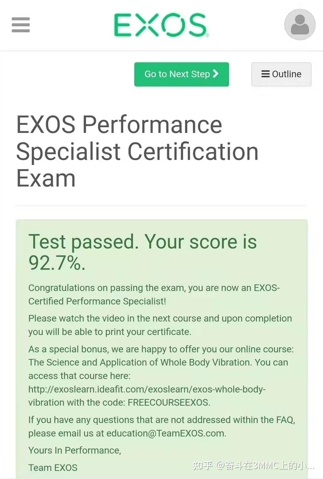 健身教练证-自学两个月线上拿美国EXOS教练证书-完美攻略 - 知乎