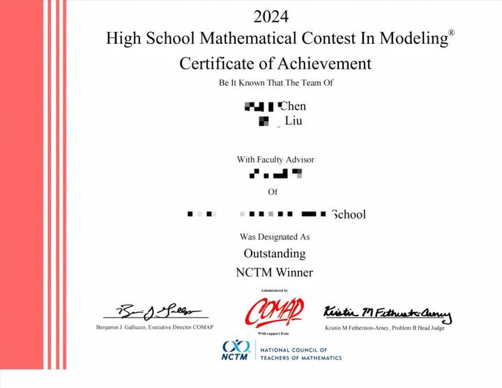 全球第一，我校校长带队获得HiMCM美高数模竞赛“特等奖”！ - 知乎