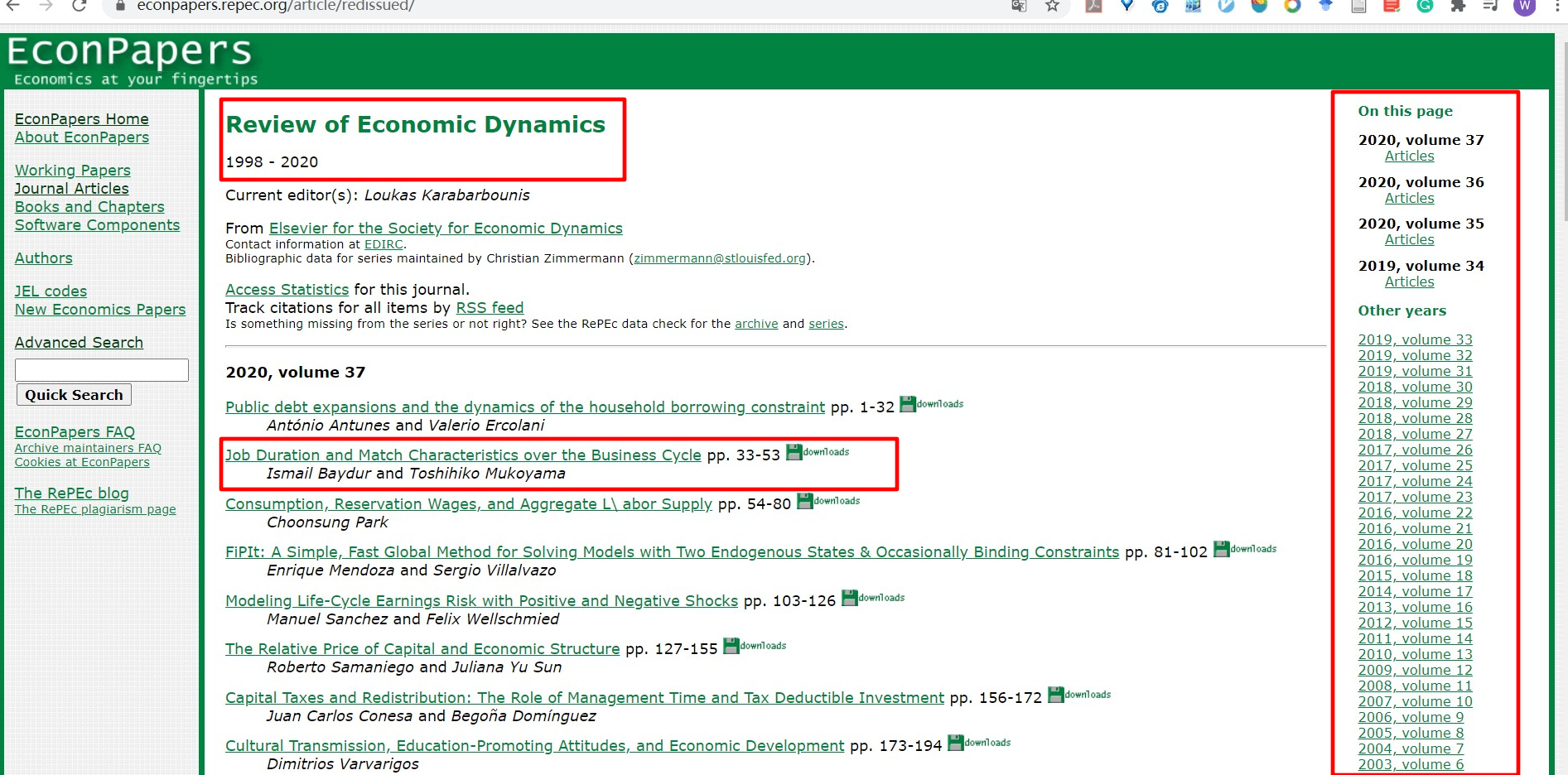 EconPapers - 你不得不知的经济学网站 - 知乎