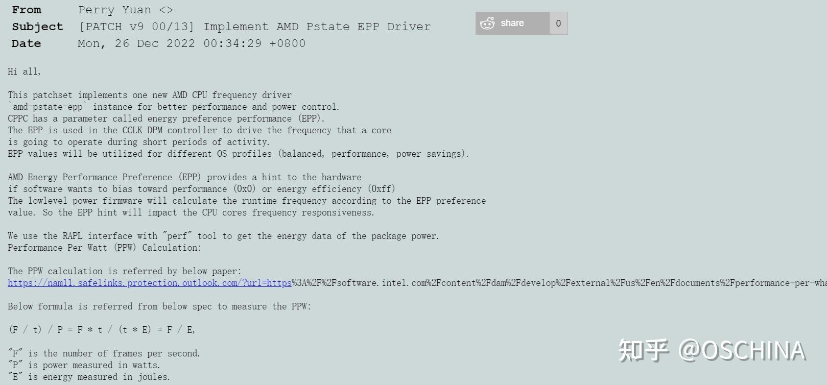 AMD 发布 P-State EPP v9 驱动，有望在 Linux 6.3 合并 - 知乎