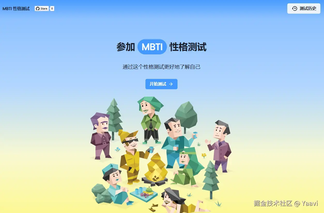 搞了个免费无广的 MBTI 测评网站，来测测你的 MBTI 性格吧，含源码 - 知乎