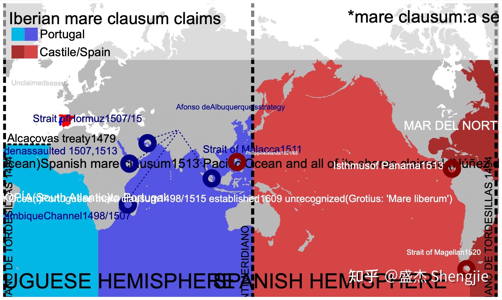 十二幅地图中的世界史 | 里贝罗的《世界地图》| 瓜分世界的经纬线 - 知乎
