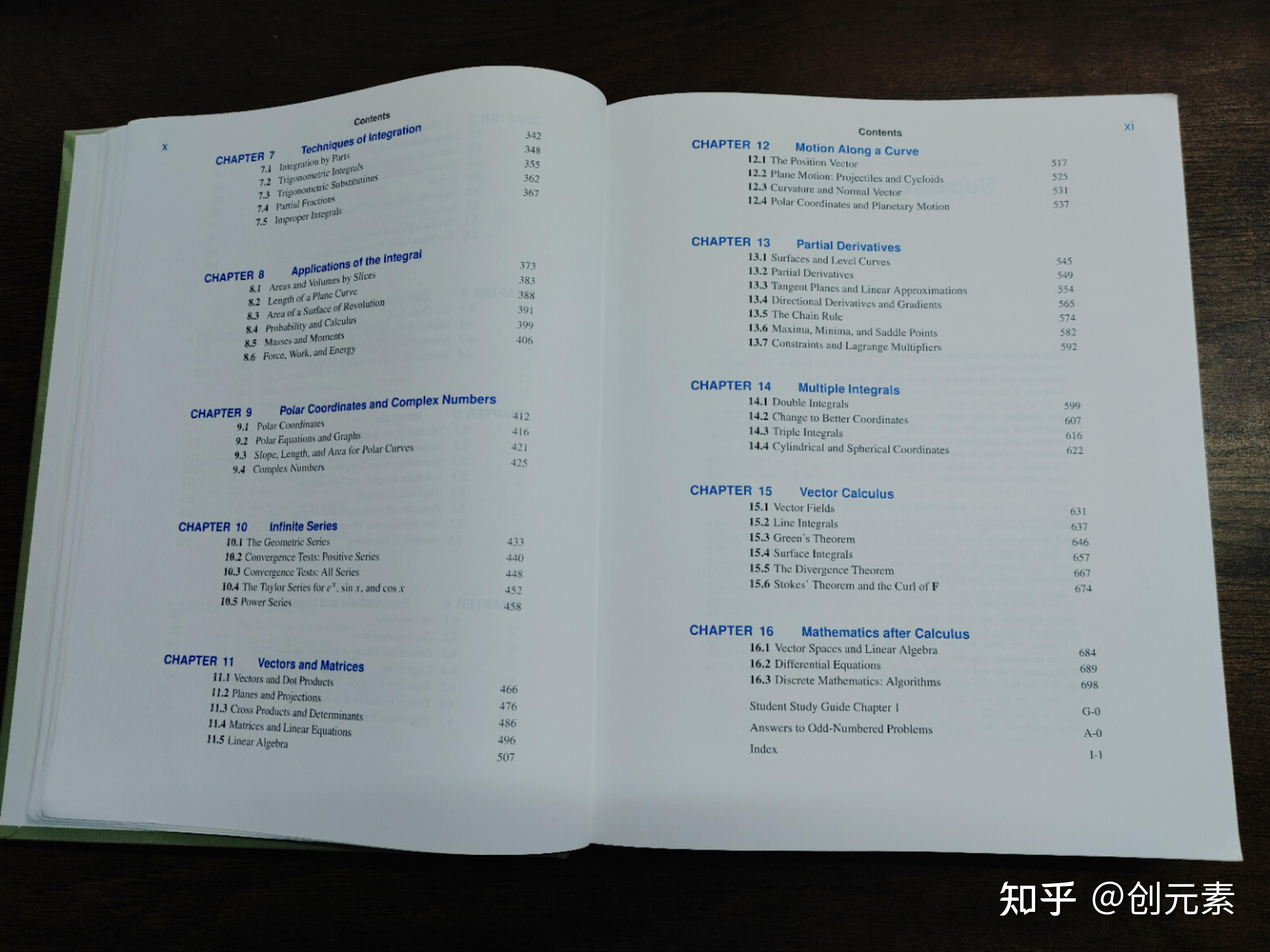 Gilbert Strang Calculus MIT微积分课本里的数学学习路线图 第16章 微积分后的数学 Mathematics ...