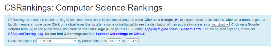 2024年全球CS Ranking权威排名发布，美国大学强势霸榜！ - 知乎