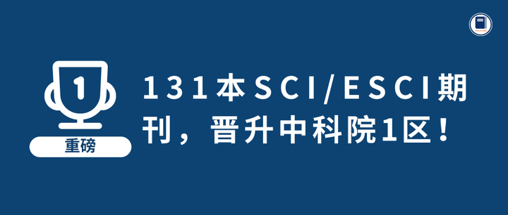 131本SCI/ESCI期刊，晋升中科院1区！ - 知乎
