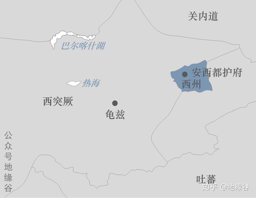 安西都护府（AD640-AD808）、北庭都护府（AD702-AD791）的区划是怎样的？ - 知乎