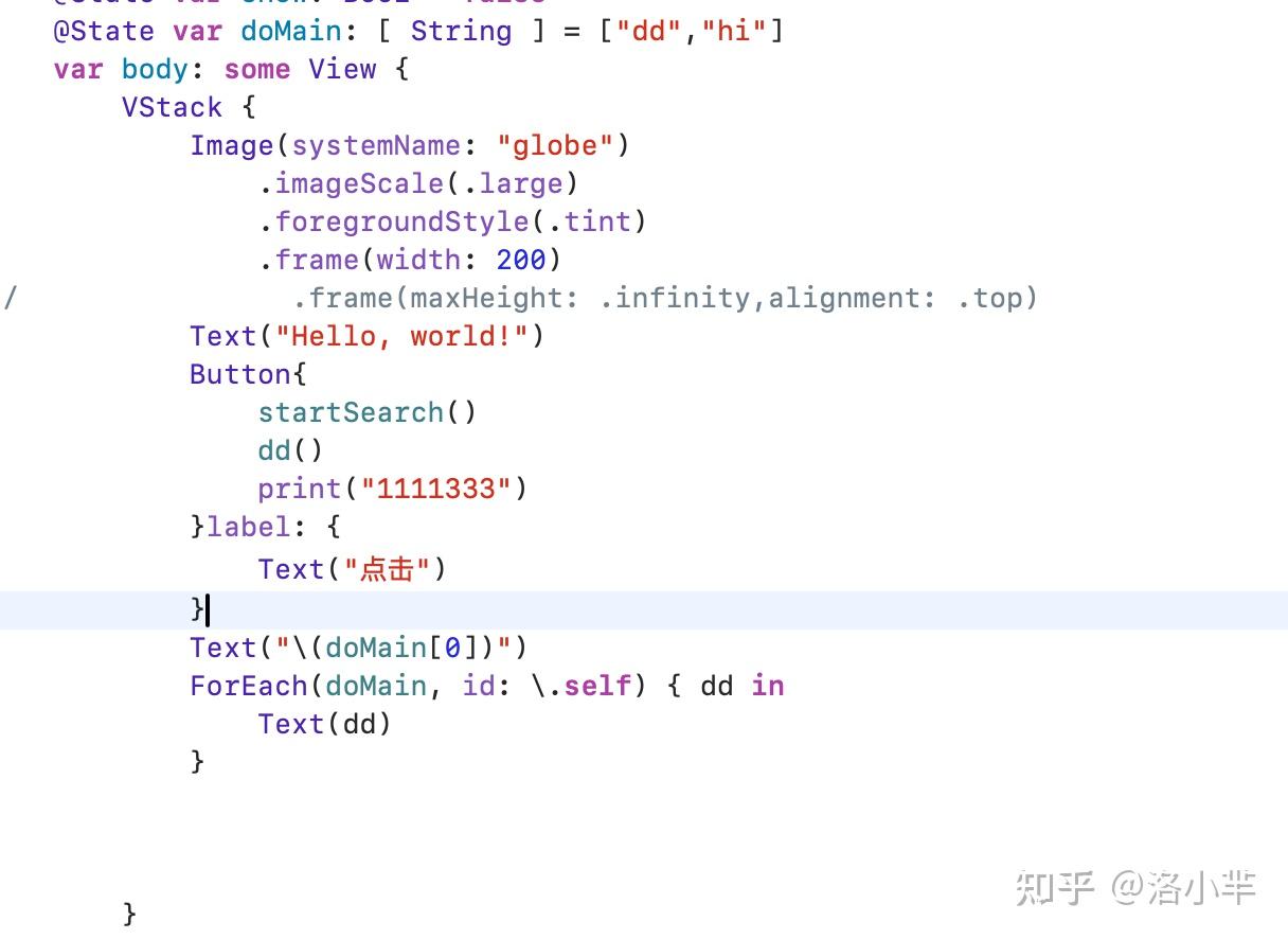 swiftUI里如何进行数组遍历，出现报错该如何解决 - 知乎