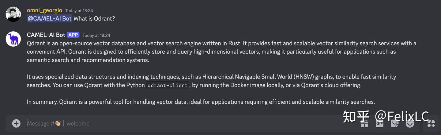 CAMAL-AI 打造智能客户服务 Discord 机器人：基于 Agentic RAG 技术 - 知乎