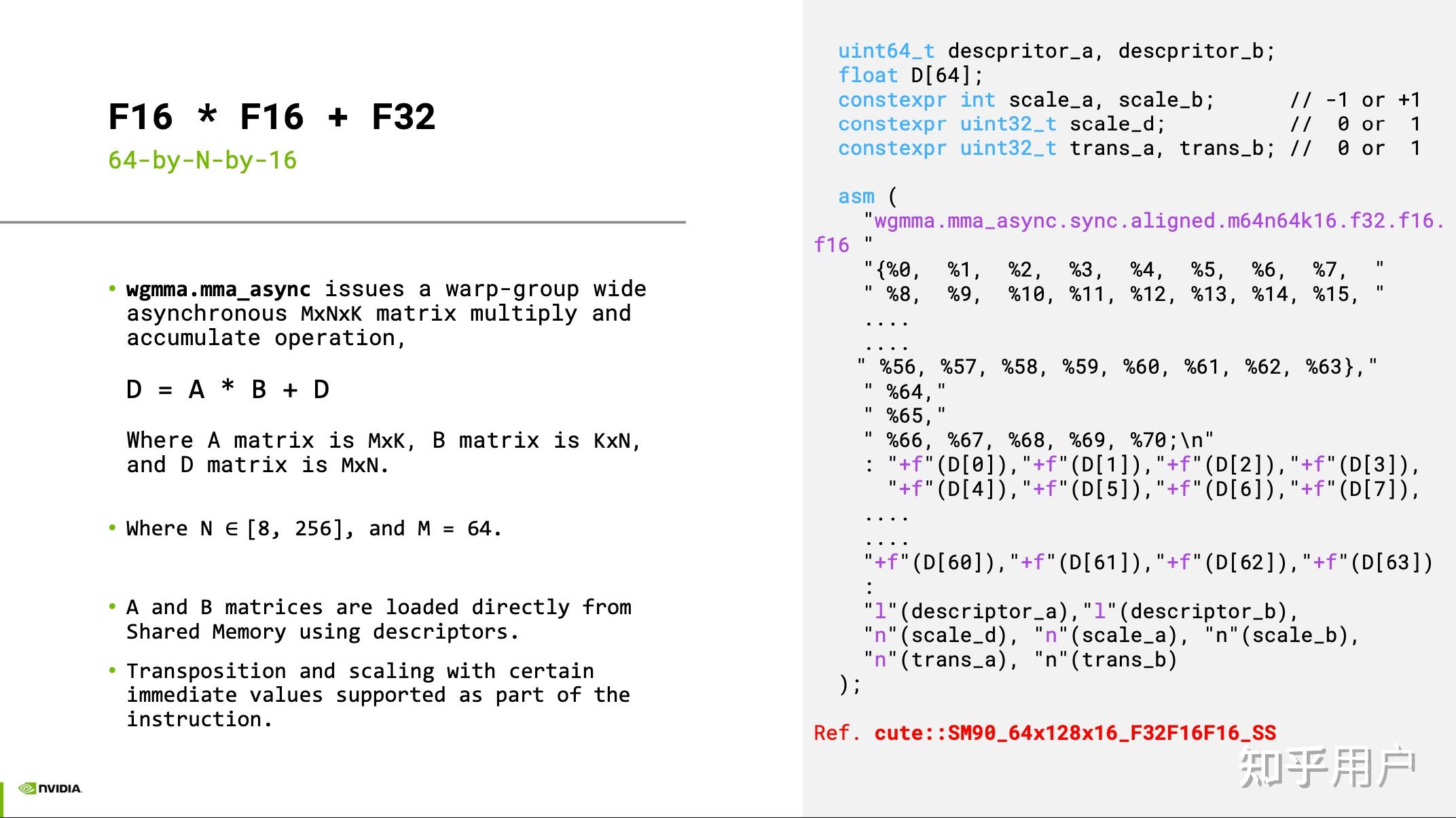 cuda ptx wmma和mma的区别是啥？为什么好像大家都在用mma？ - 知乎