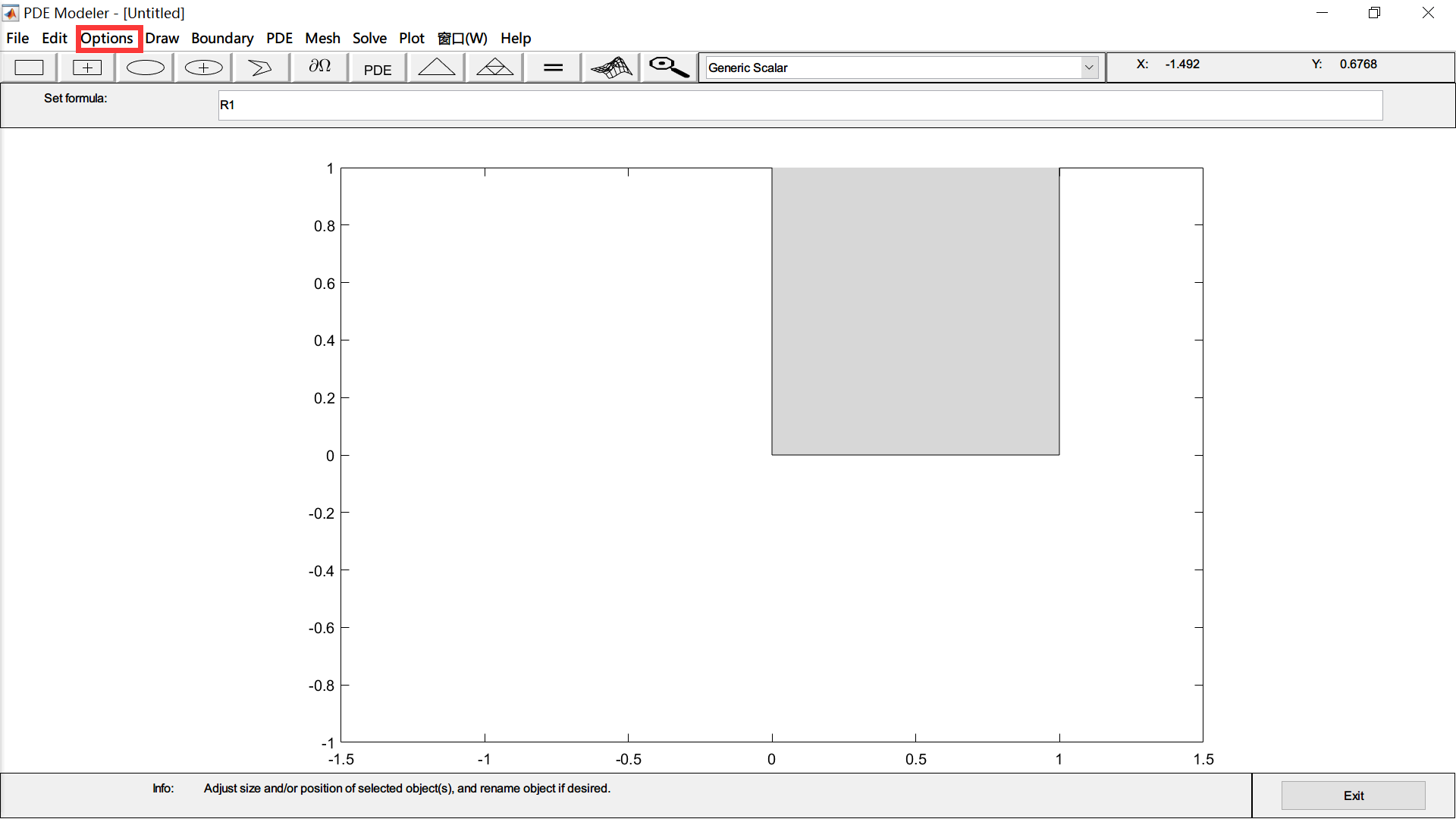 MATLAB 偏微分方程工具箱 pdetool 入门教程 - 知乎