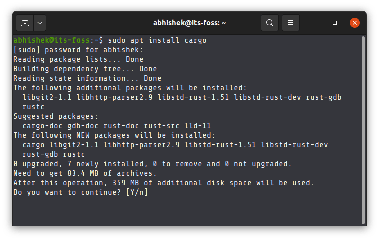 如何在 Ubuntu 和其它的 Linux 发行版安装 Rust 和 Cargo | Linux 中国 - 知乎