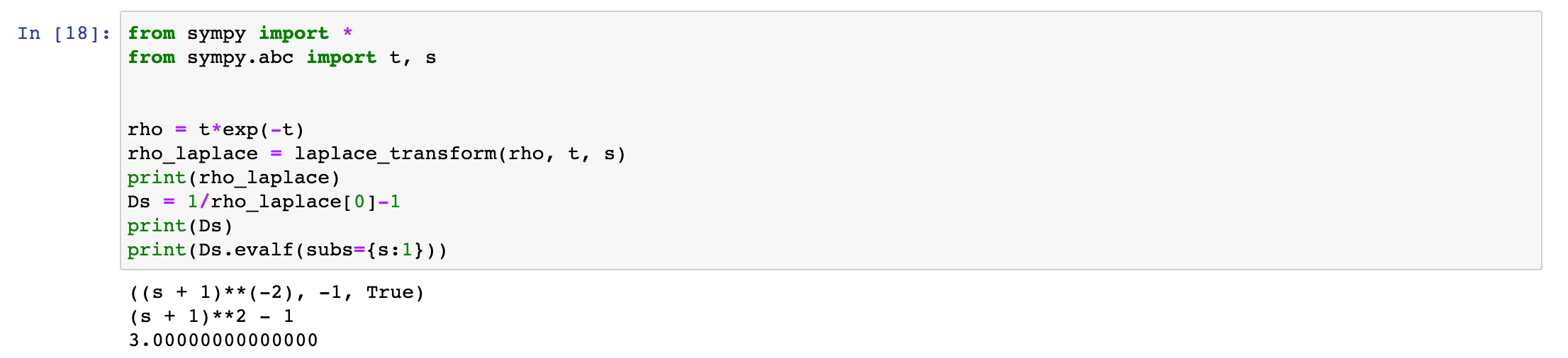 如何调用sympy里面的laplace_transform函数的结果？ - 知乎