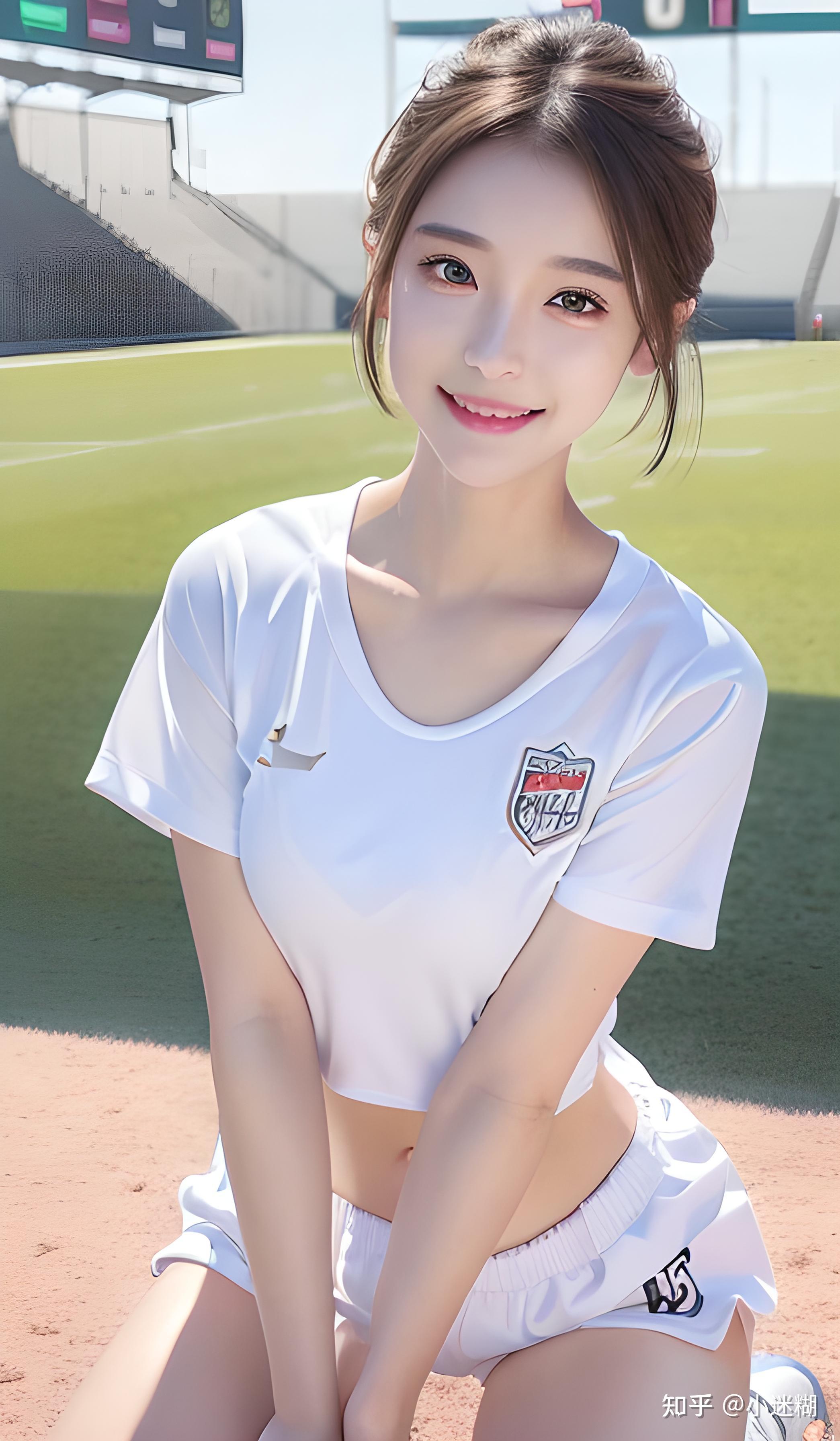 性感足球宝贝美女写真，热血青春的绽放 - 知乎