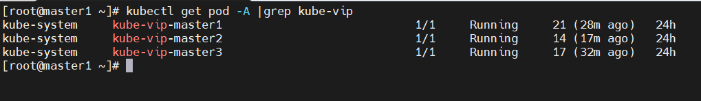 kube-vip搭建高可用k8s集群 - 知乎