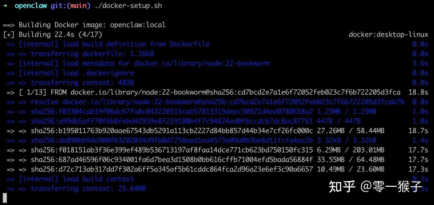 Docker 环境安装 OpenClaw（原 Clawdbot）教程 - 知乎
