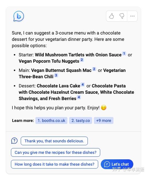 将ChatGPT集成，新版本Bing现已上线Demo预览 - 知乎