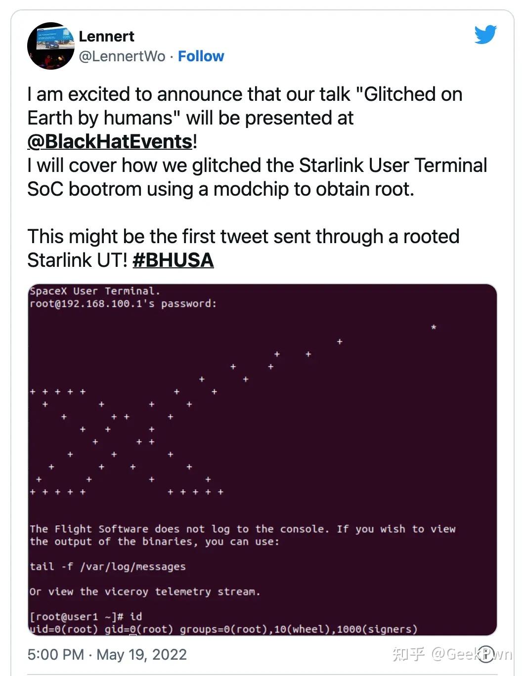 真卫星破解｜首个针对马斯克“星链”的攻击方法公开 - 知乎